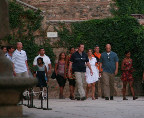The Obamas in Spain