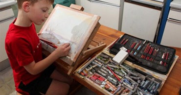 "Mini-Monet," 8, Taking Art World by Storm - CBS News