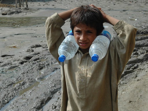 Pakistan's Child Flood Victims