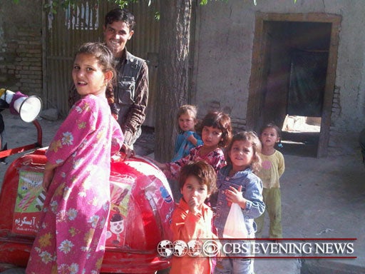 Katie Couric in Afghanistan