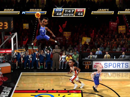 Obama, Palin Makes Cameos in "NBA Jam" - CBS News