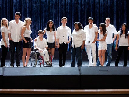 "Glee" Tackles Religion in "Grilled Cheesus" - CBS News