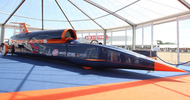 Construction of 1,000 MPH "Rocket Car" Finally Underway - CBS News