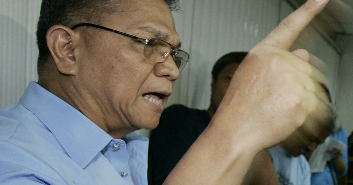 Ex-Gen. Angelo Reyes Dead in Suspected Suicide - CBS News