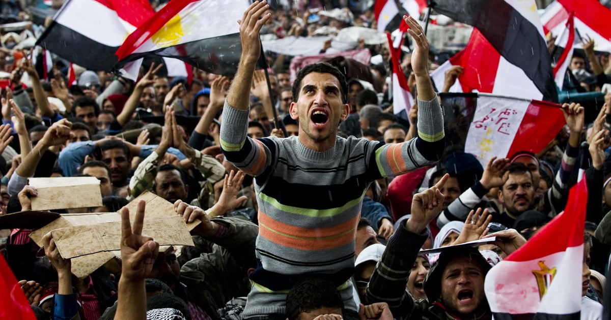 Egyptian Protesters: "Game Over"