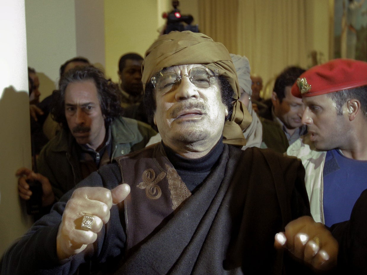 Muammar Qaddafi: Everything is a target now - CBS News
