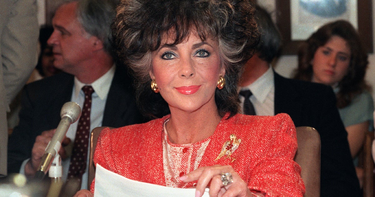Elizabeth Taylor was early and tireless AIDS/HIV advocate - CBS News
