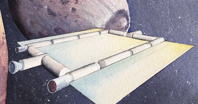 Making it to Mars on a tank full of water - CBS News