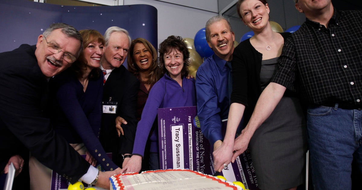 7 Mega Millions jackpot winners meet public - CBS News