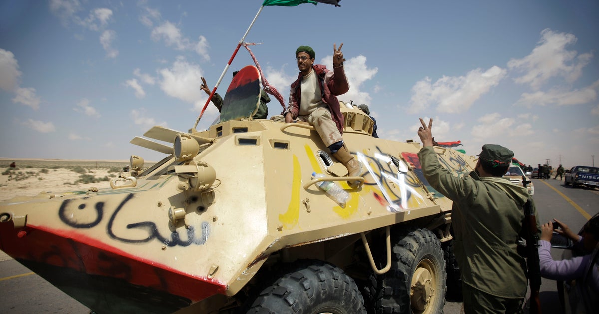 Libyan opposition leader: Rebels seek democracy - CBS News