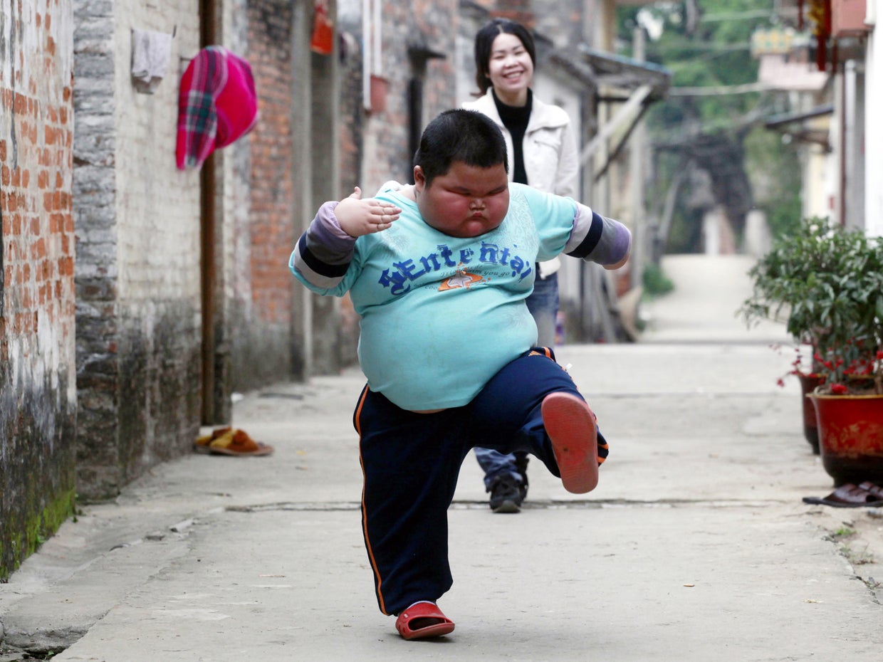 China's 136-pound 4-year-old