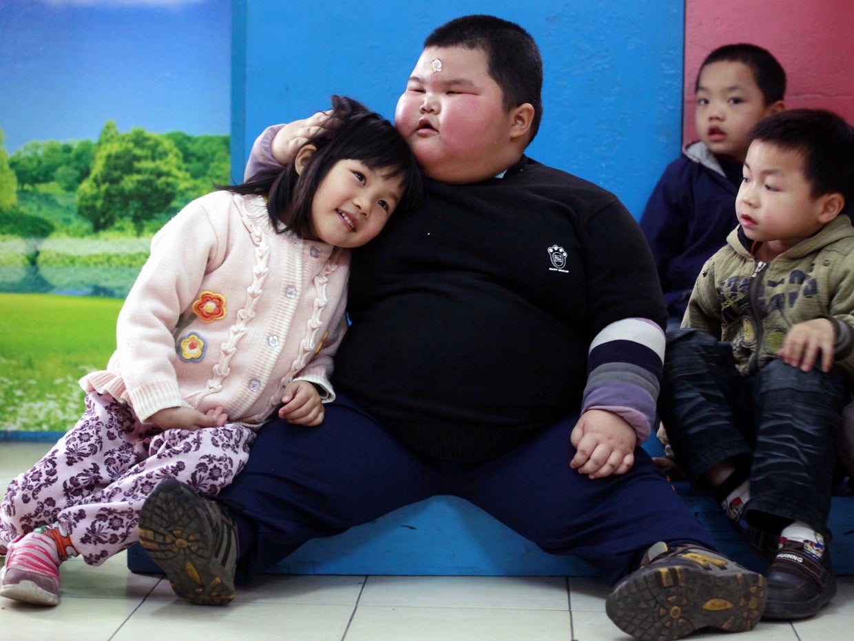 China's 136-pound 4-year-old