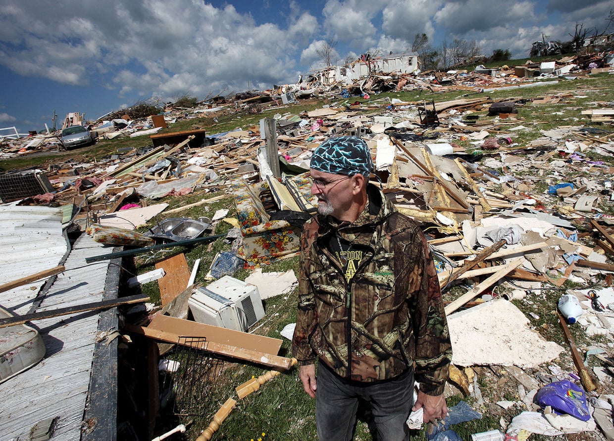 Tornadoes' apocalyptic aftermath