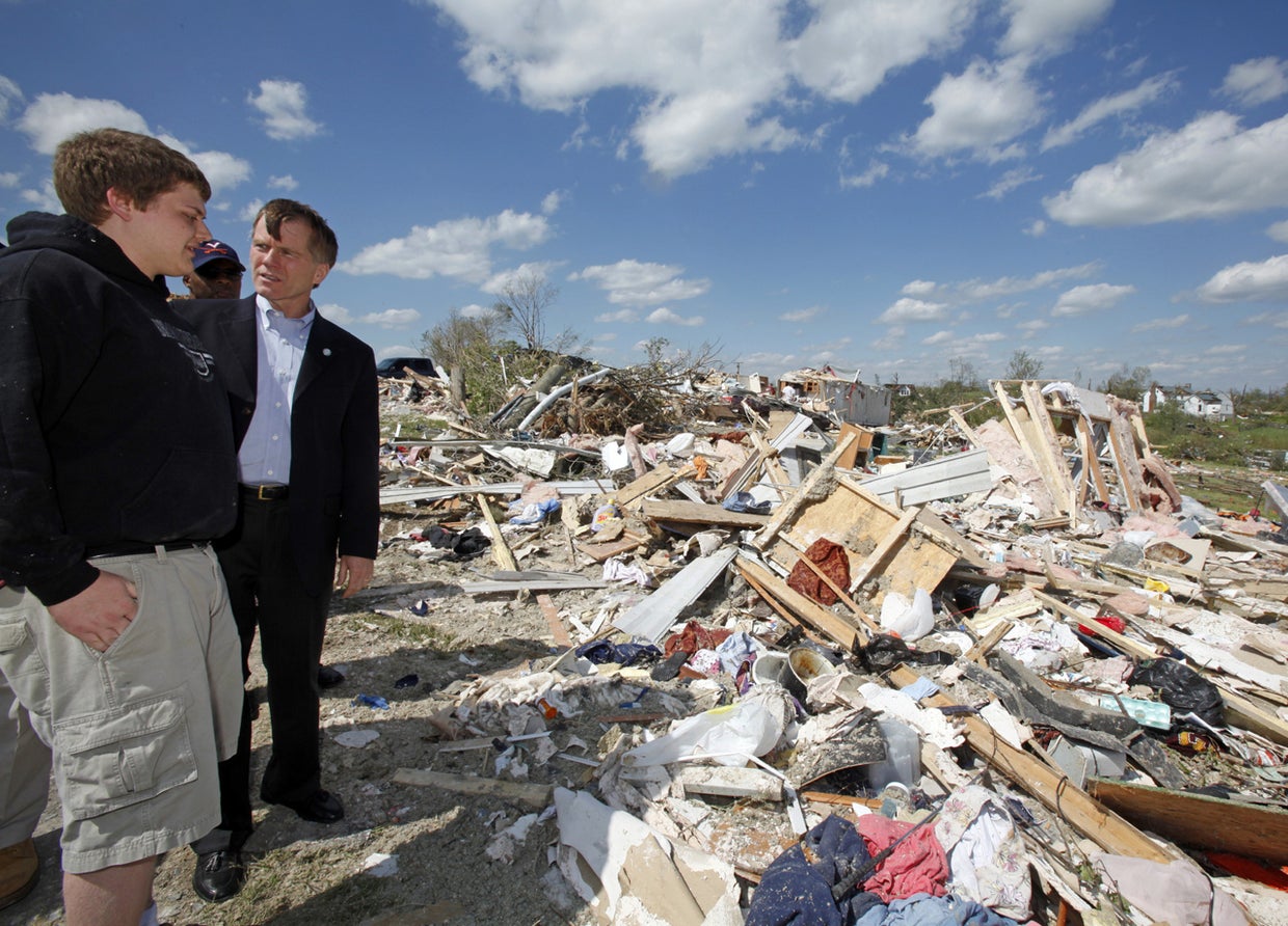 Tornadoes' apocalyptic aftermath