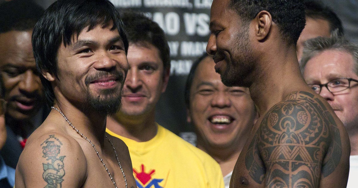 Shane Mosley eyes big upset of Manny Pacquaio - CBS News