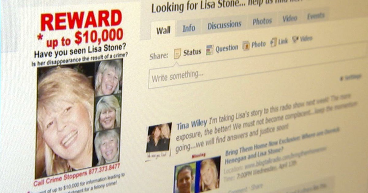 The Facebook detectives: Looking for Lisa Stone - CBS News