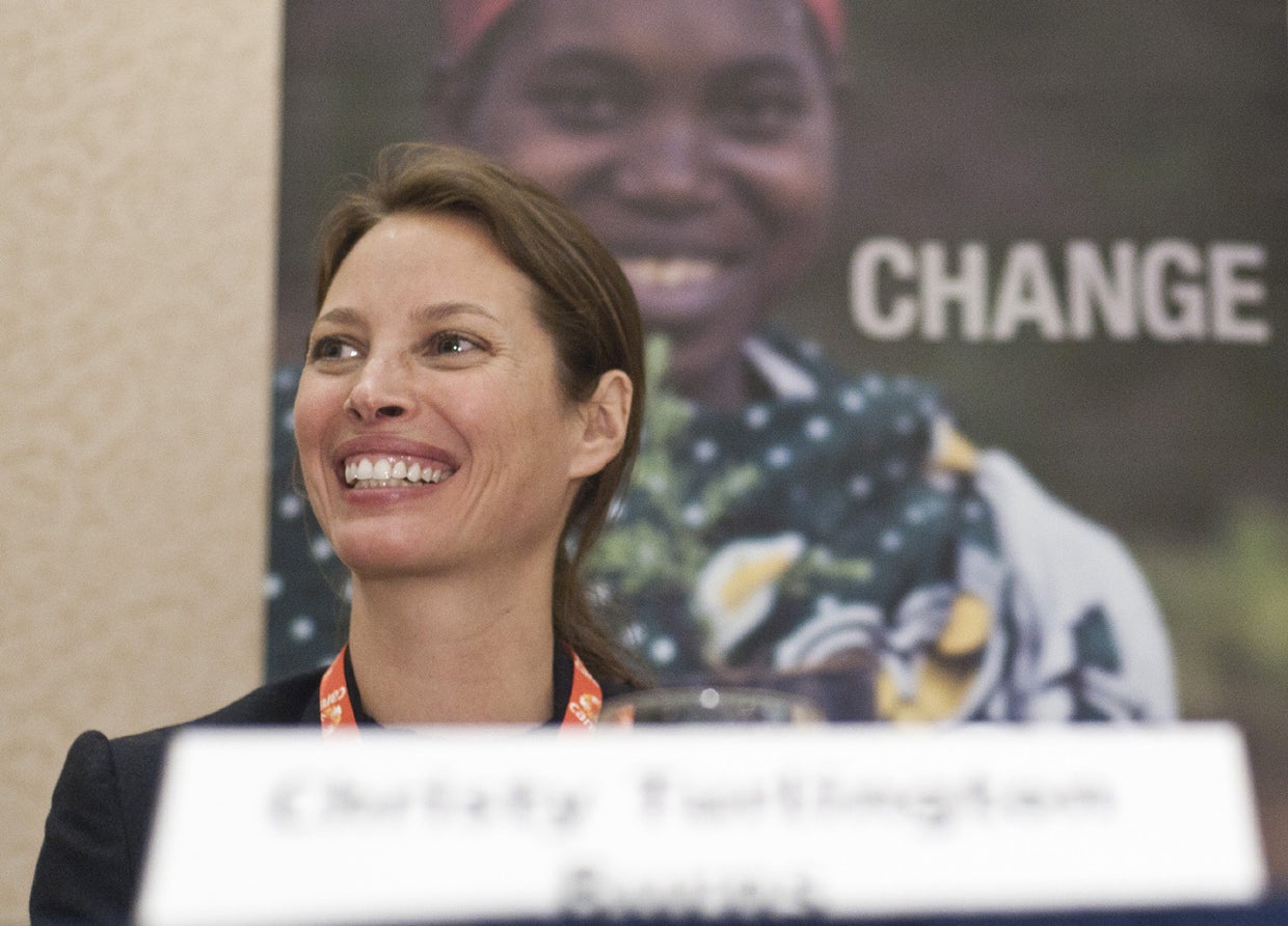 Christy Turlington: A model mother - CBS News