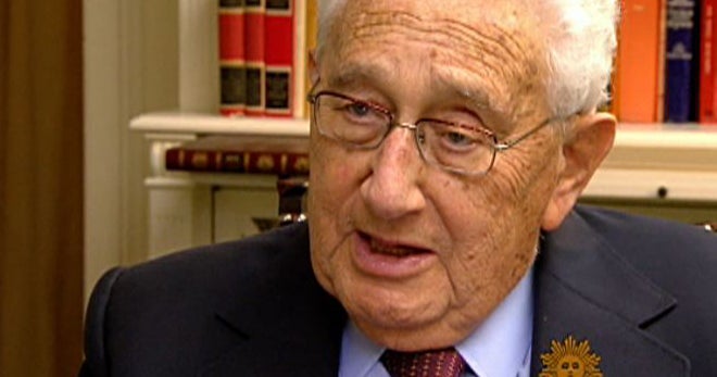 Henry Kissinger on China, Nixon and OBL - CBS News