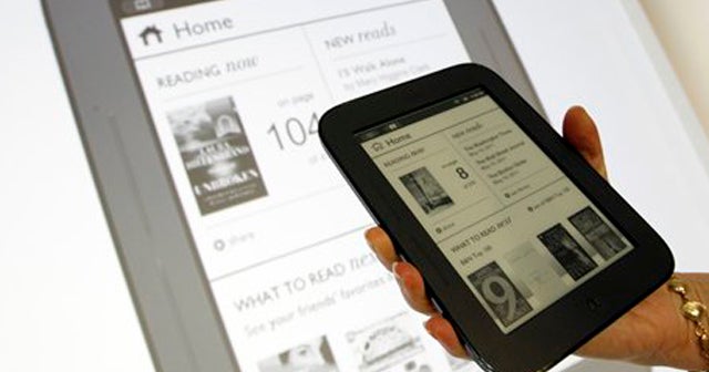 New Nook gets touch screen, lower price - CBS News