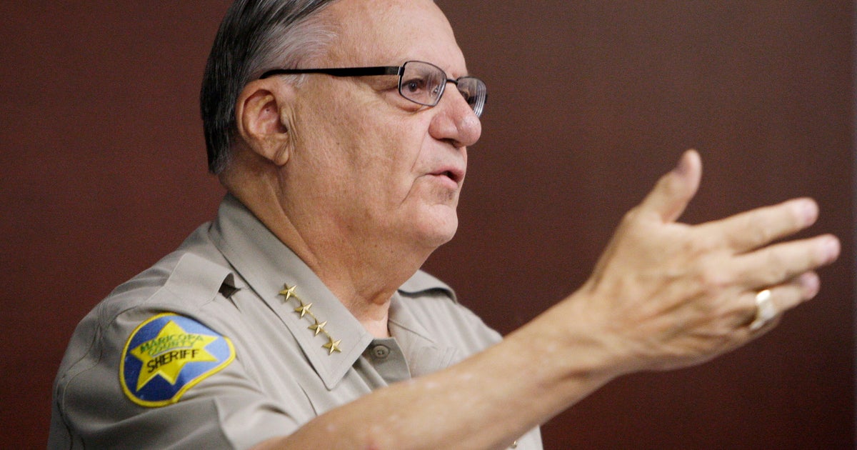 "Sheriff Joe" selling pink underwear to public - CBS News
