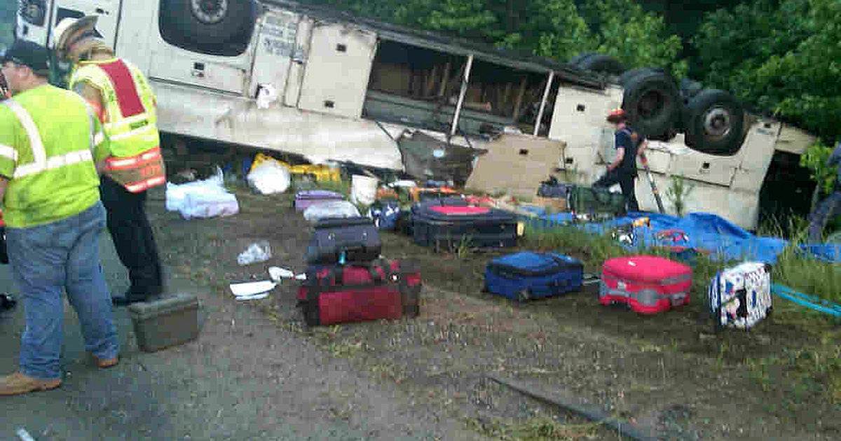 Crash was tour bus operator's fourth in 2 years - CBS News