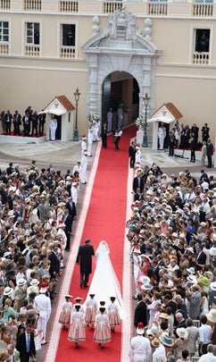 Monaco's royal wedding: The religious ceremony