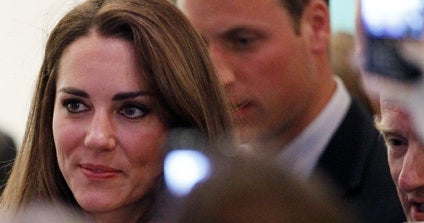 William and Kate arrive in California