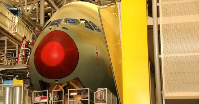 Assembling the Airbus A380