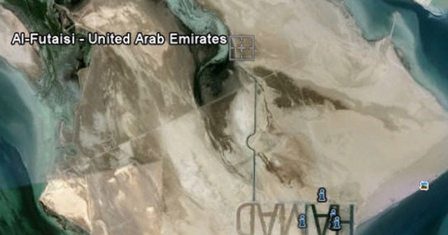 Sheikh's sand graffiti visible from space - CBS News