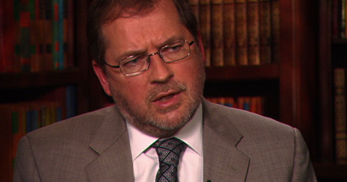 Grover Norquist: Did anti-tax activist blink on Bush tax cuts? - CBS News