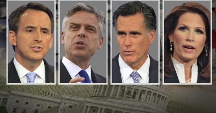 2012 candidates hammer Obama after jobs report - CBS News