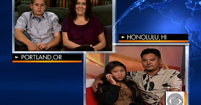 Note floats in bottle all the way to friendship - CBS News