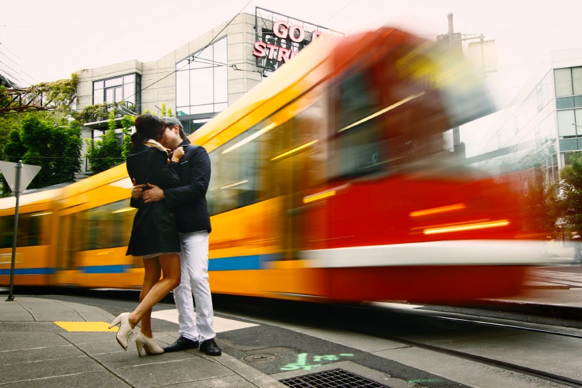 Top 10 cities with the most romantic men