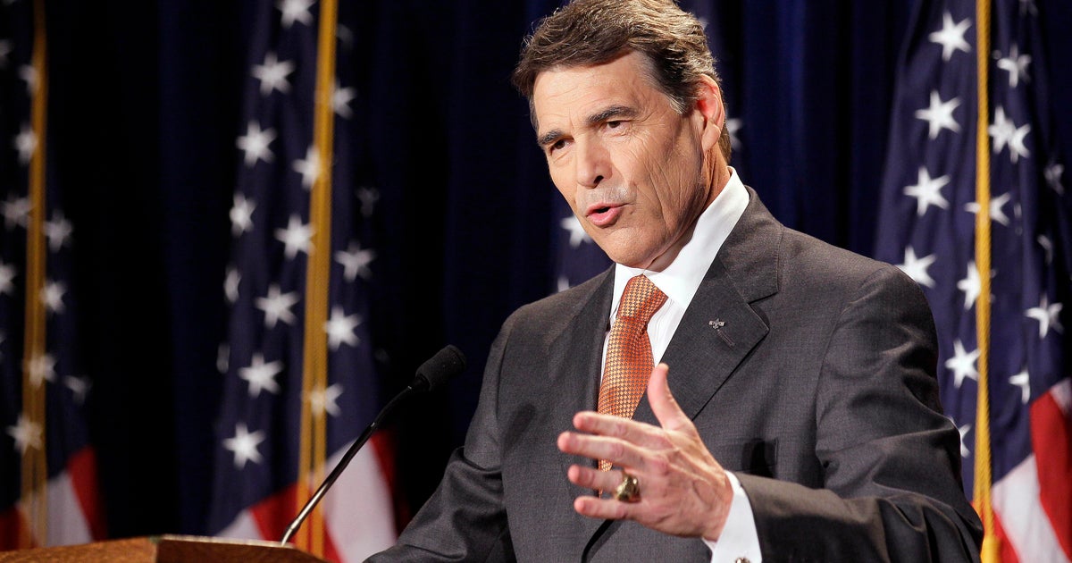 Rick Perry says he'll stop "generational theft" - CBS News