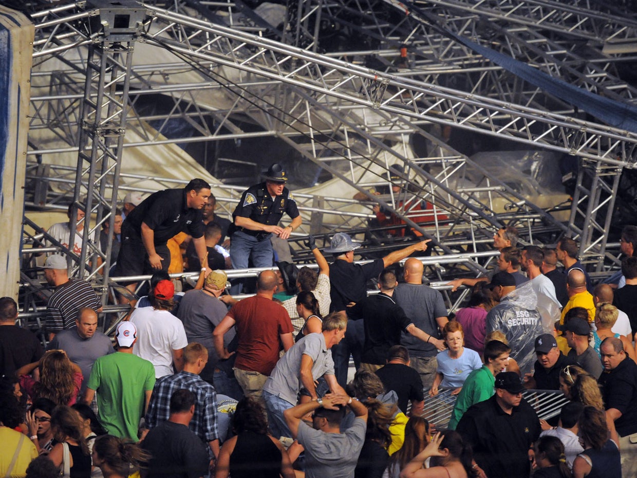 Indiana Fair stage collapse