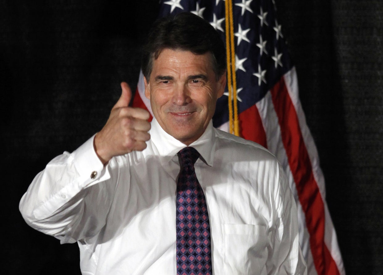 Rick Perry: They called Reagan dumb, too - CBS News