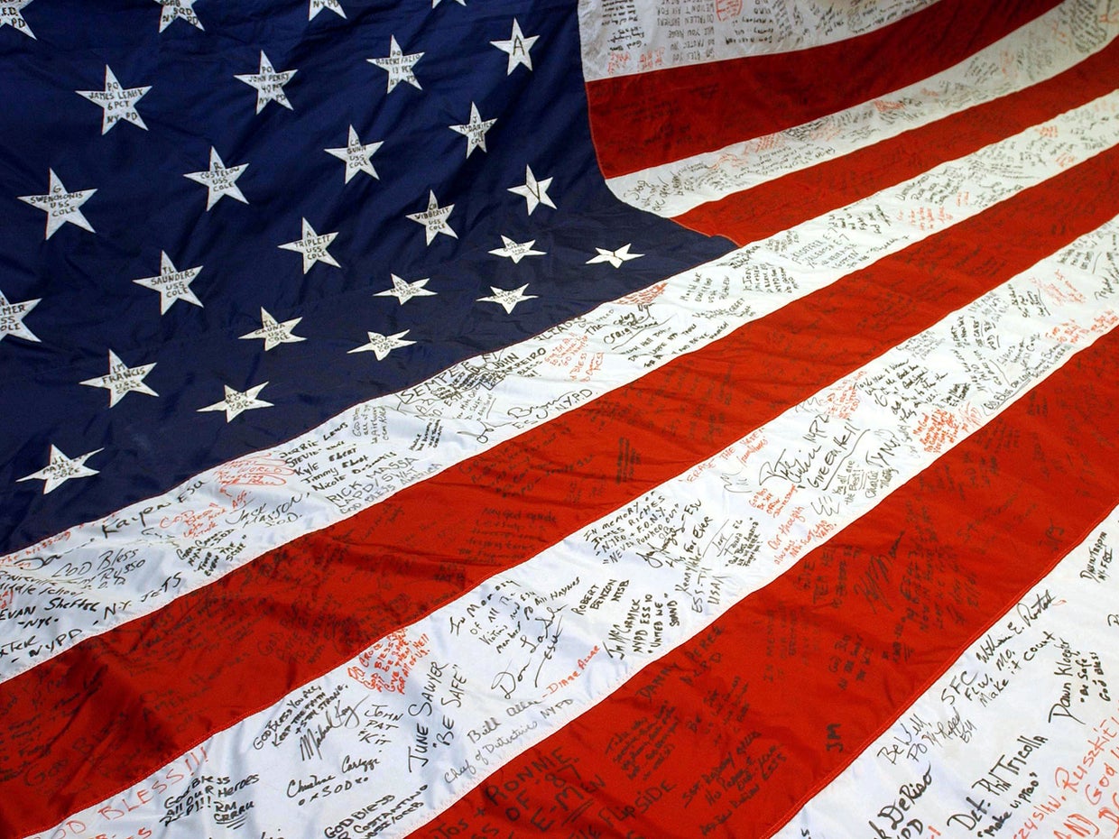 Flags from Ground Zero