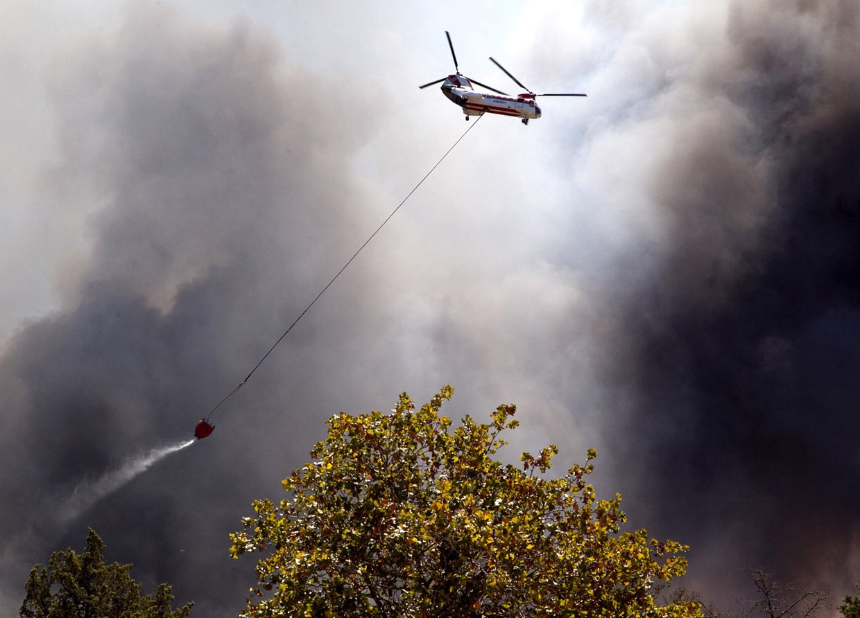 "Historic" Texas wildfires