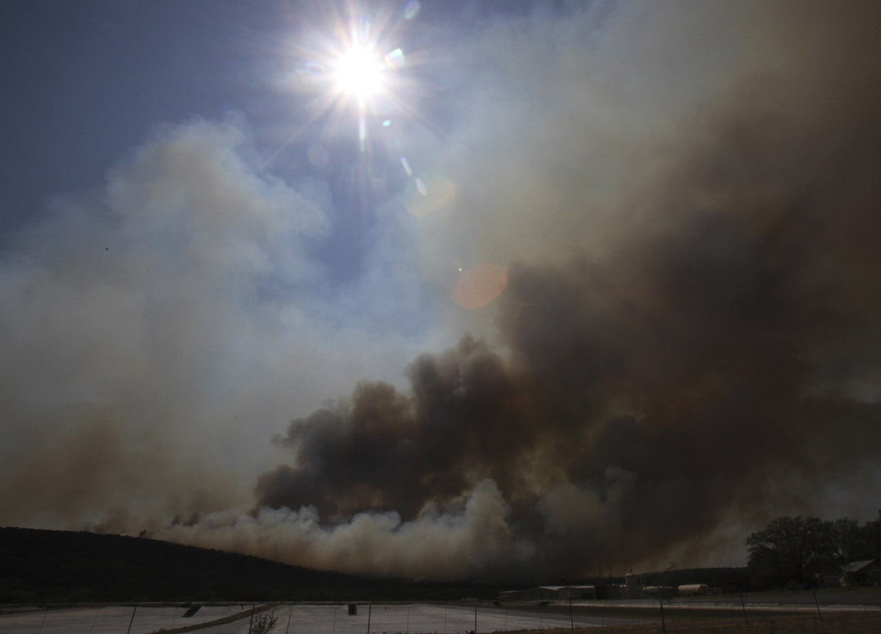 "Historic" Texas wildfires