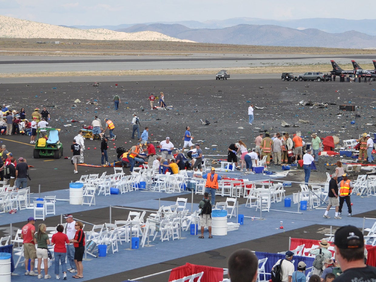 Deadly crash at Reno air races
