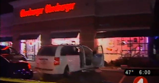 Van crashes into upstate N.Y. burger joint, killing couple inside - CBS ...