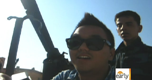 Living with Libyan rebels: U.S. student's story - CBS News