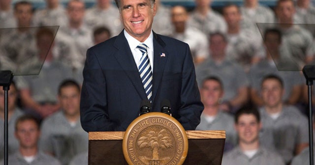 Mitt Romney: America must assert military might - CBS News