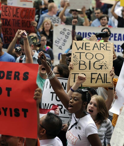 Anti-Wall Street protests, coast-to-coast