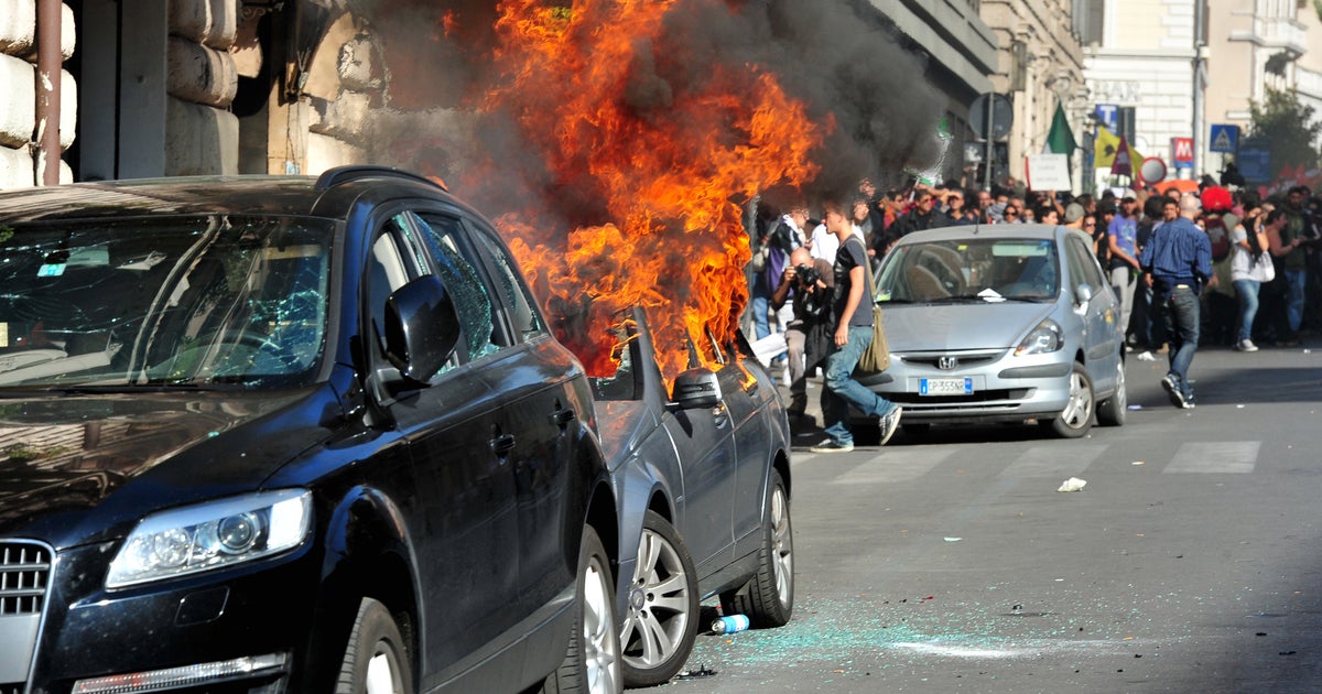 Mayor: Rome riot damage to cost $1.4M - CBS News