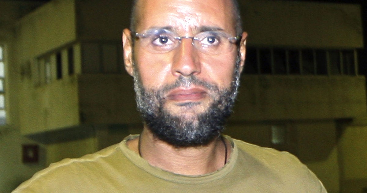 Qaddafi son Saif al-Islam said fleeing Libya - CBS News