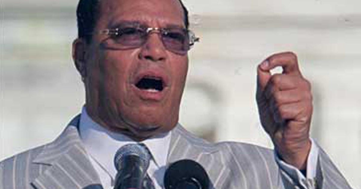 Farrakhan slams West over Qaddafi's death - CBS News