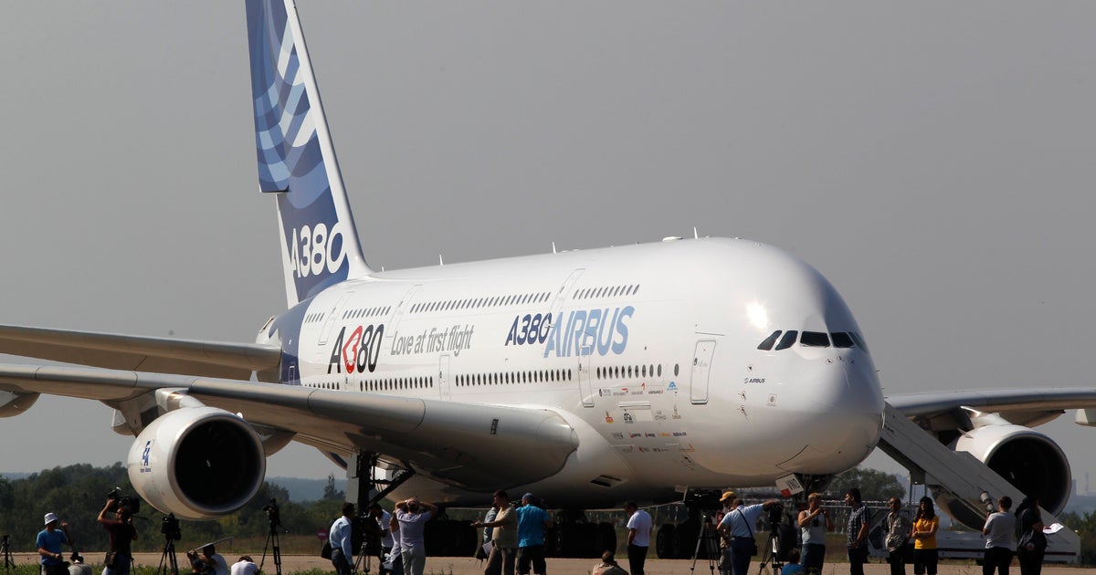 Safety check ordered for all Airbus A380 jets - CBS News