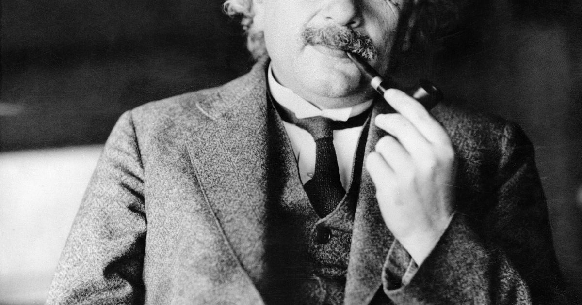 Parts of Einstein's brain on display for first time - CBS News