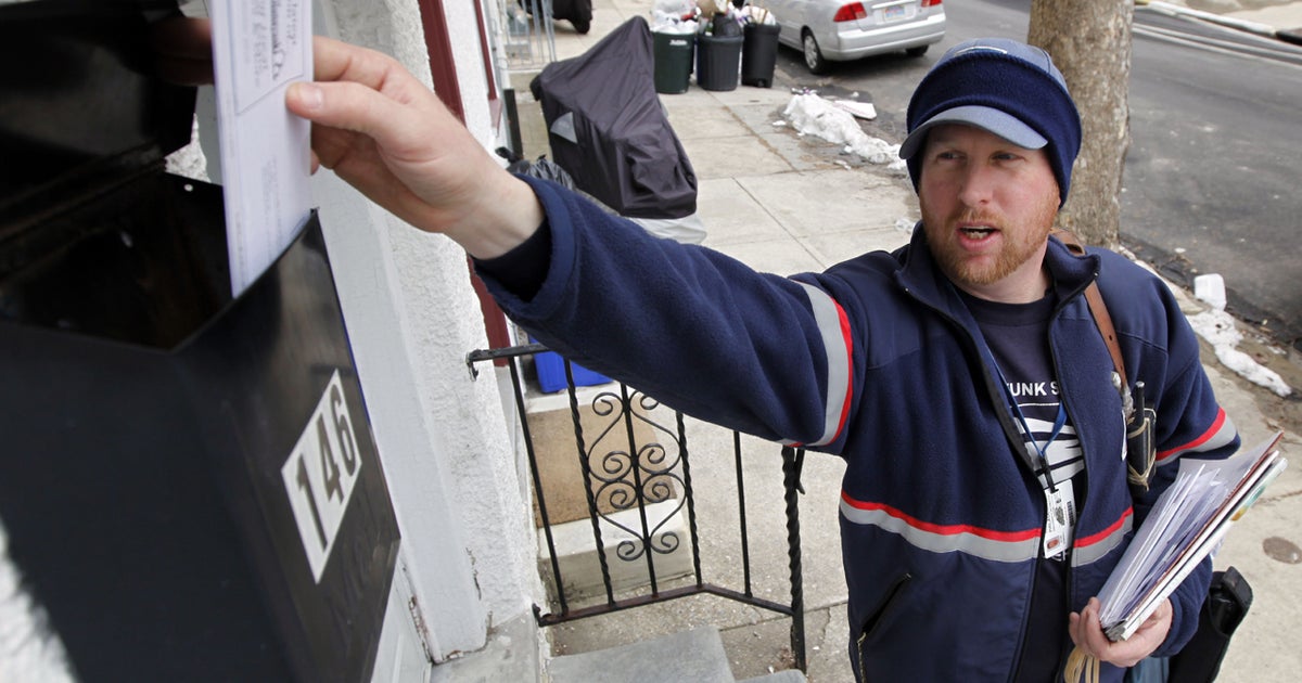 Postal service cuts mean slower mail in 2012 - CBS News